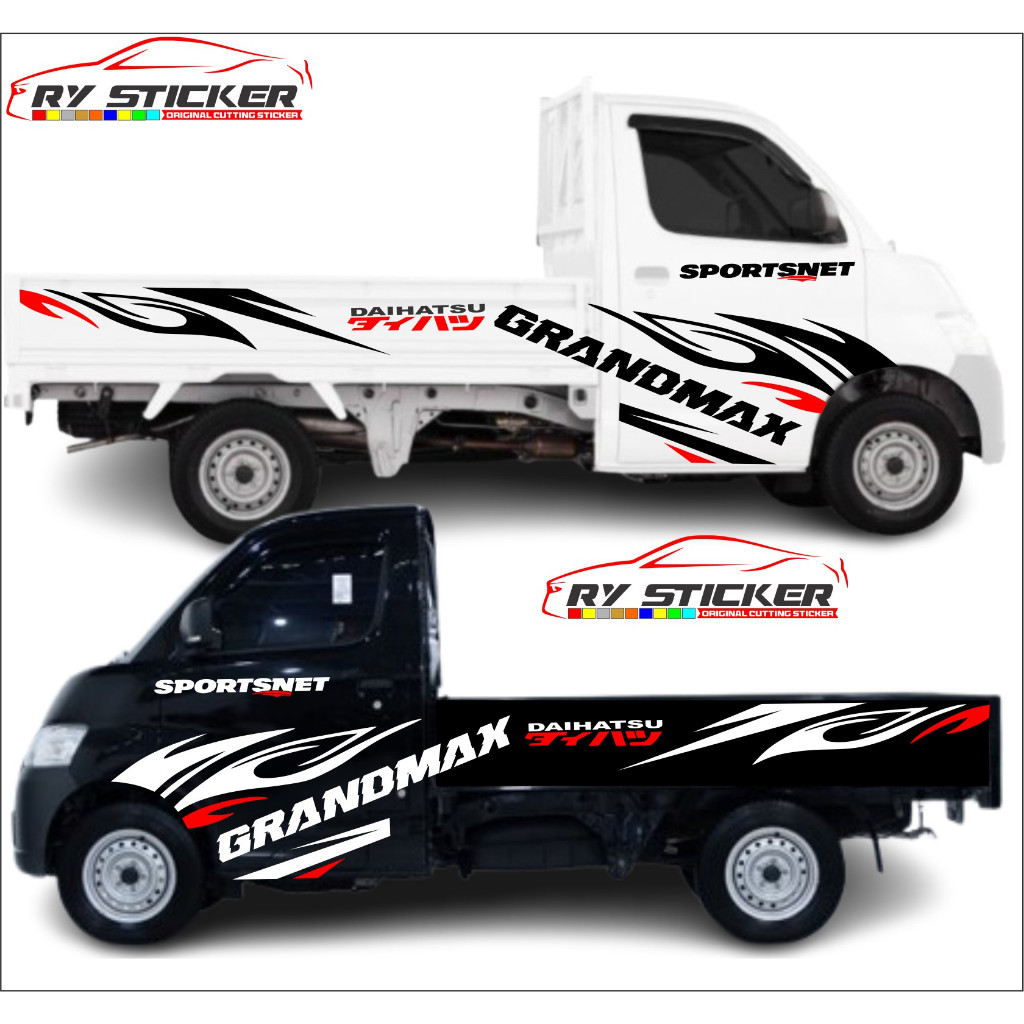 Daihatsu Gran Max Car Pick Up Sticker, Latest Rear Body Sticker ...
