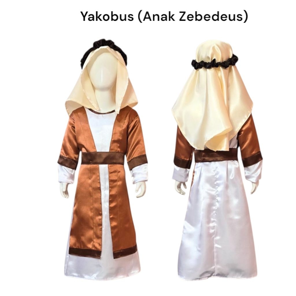 Yakobus Children Zebedeus Costume 12 Pupils Jesus Size Child and Adult ...