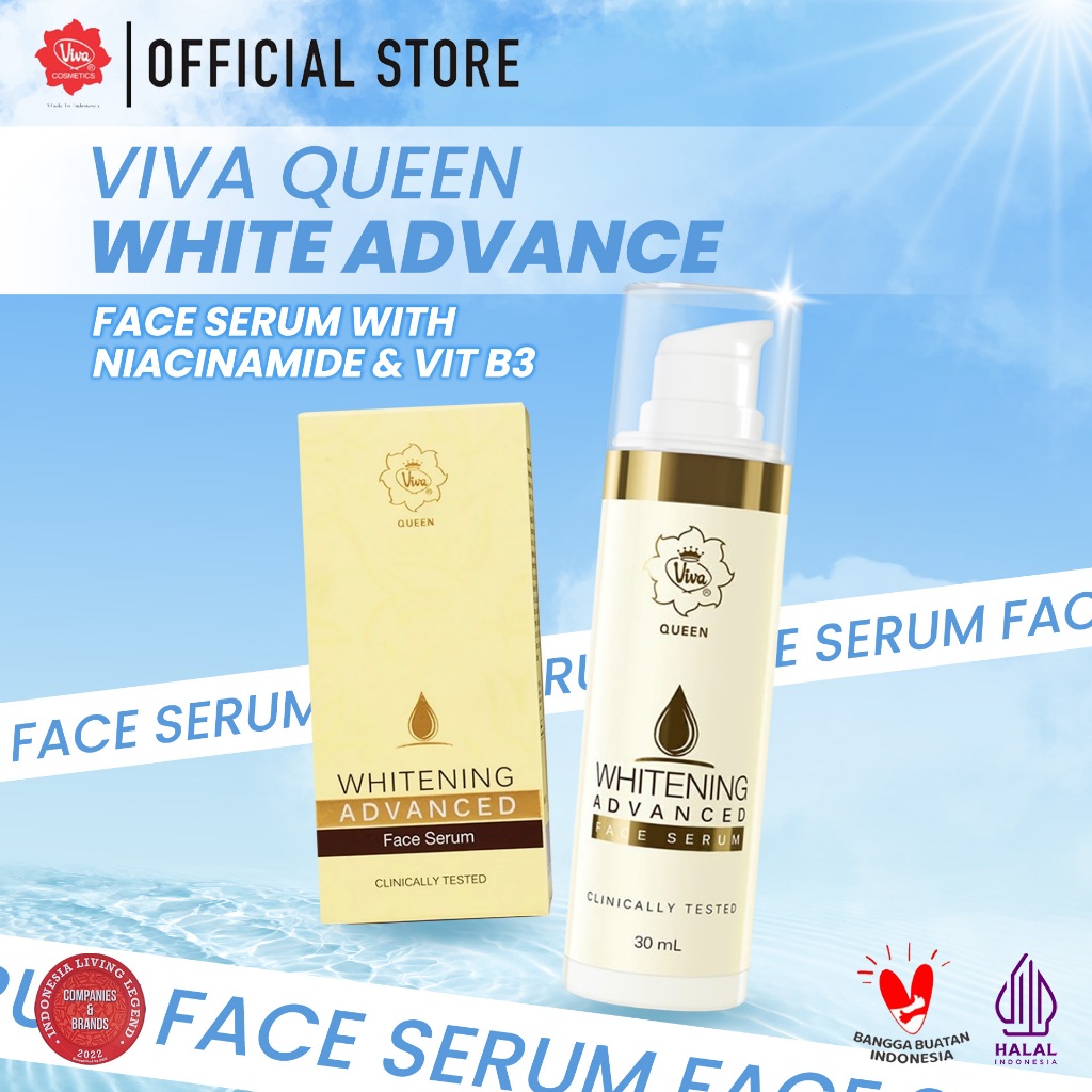Viva Queen VIT C ACTIVE Whitening Advanced Face Serum with NIACINAMIDE ...