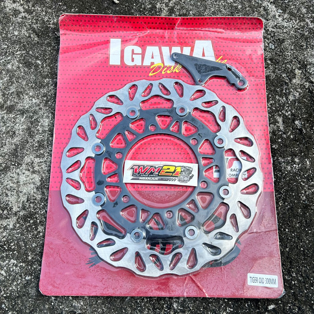 IGAWA DISC PLATE TDR MODEL GEAR PNP TROMOL MEGAPRO TIGER LAMA ...