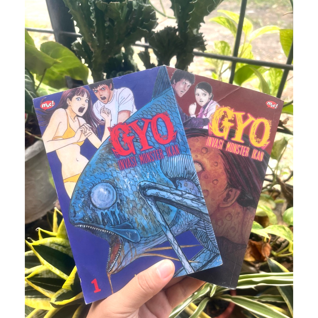 GYO Comic Monster Fish Invasion by Ito Junji Set Vol 1-2 End | Shopee ...