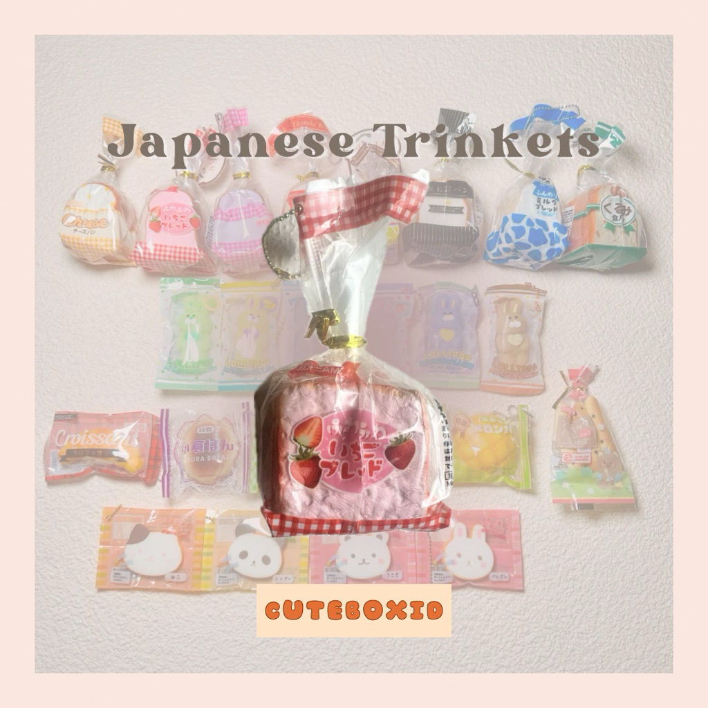 Japan J.Dream Trinkets Keychain : Bread and Marshmallow Edition [[Pre ...