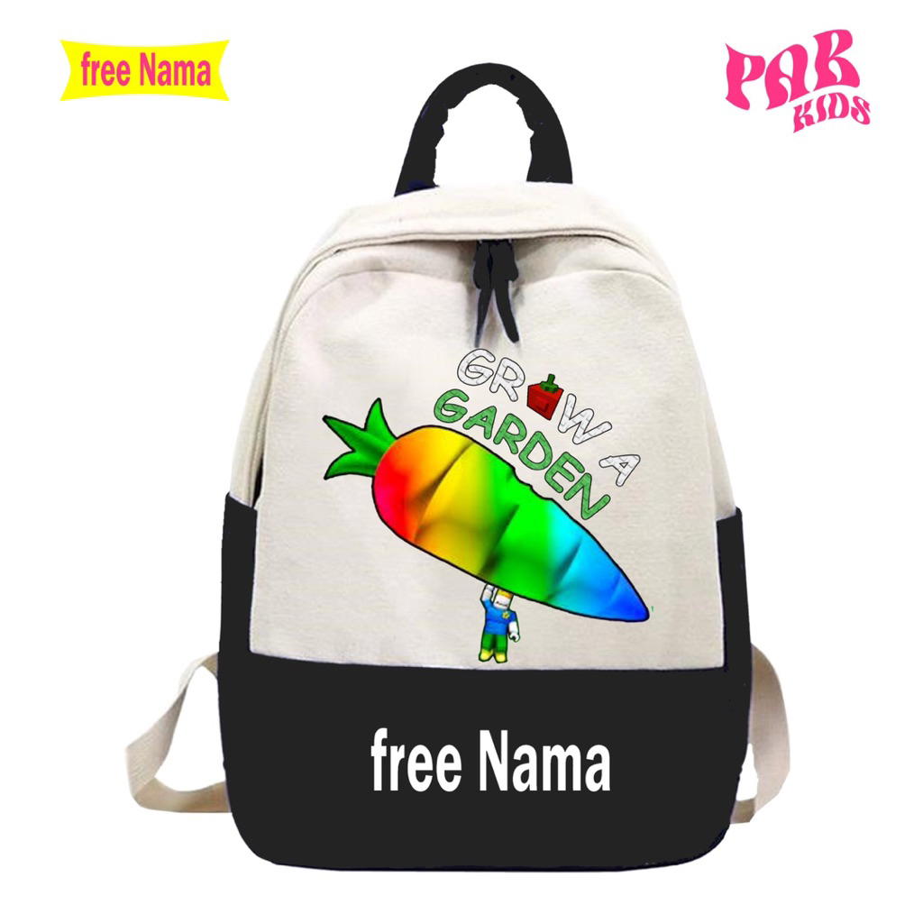 Grow a garden roblox school children's backpack / elementary school ...