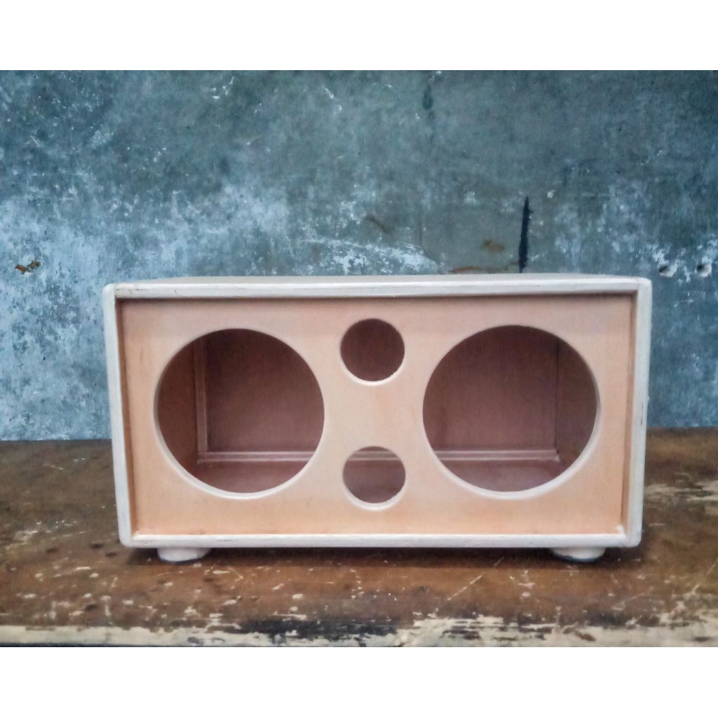 4 inch double miniature speaker Box + 1.5 inch tweeter, 8 - 9 mm ...