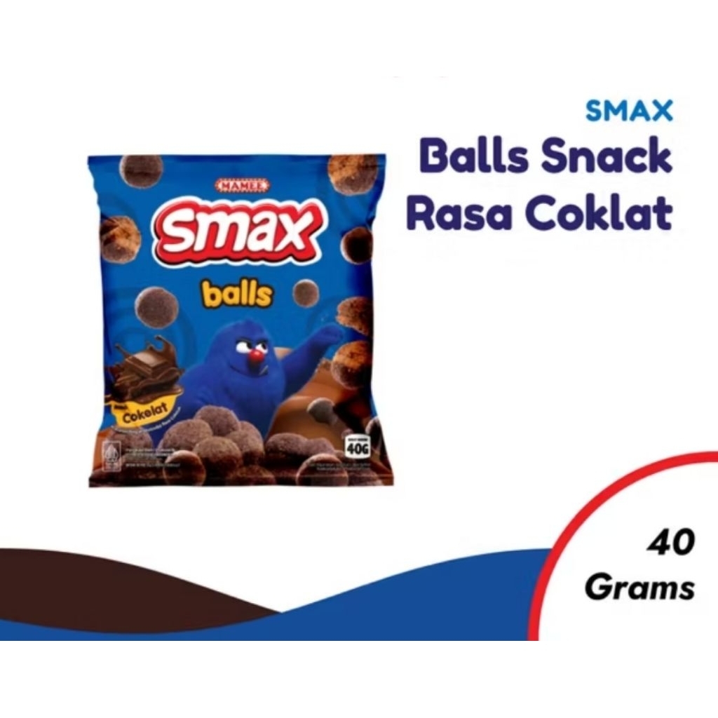 SMAX BALLS CHOCOLATE FLAVOR 40G | Shopee Malaysia
