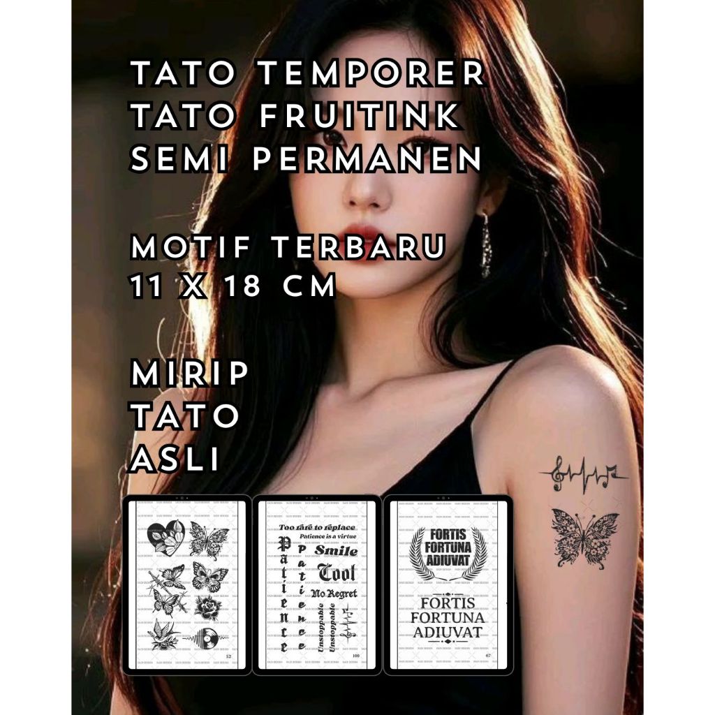 Tatomaniagaleri-Tato Motif NEW/ Temporary tattoo series NEW semi ...
