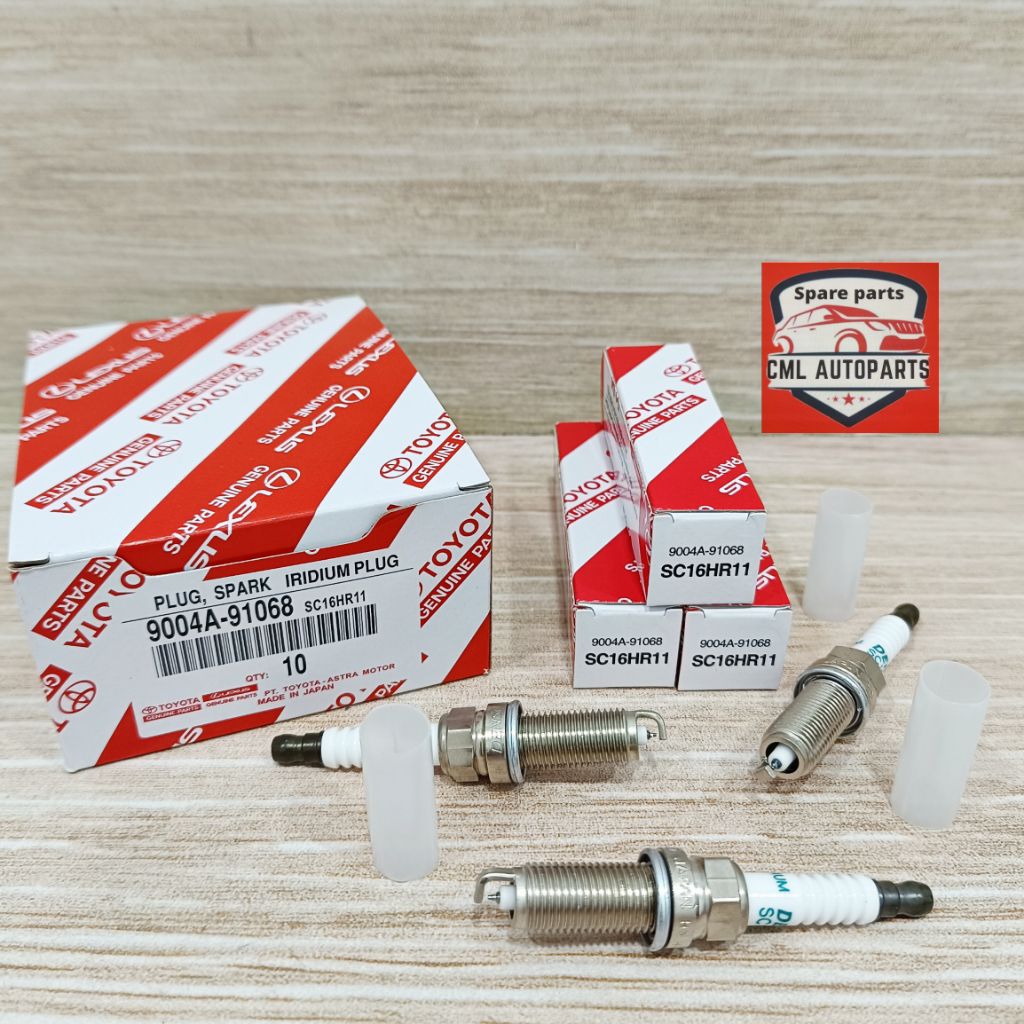 IRIDIUM SPARK PLUG GRAND AVANZA 2016/ CALYA / SIGRA / AYLA 1200cc 9004A ...