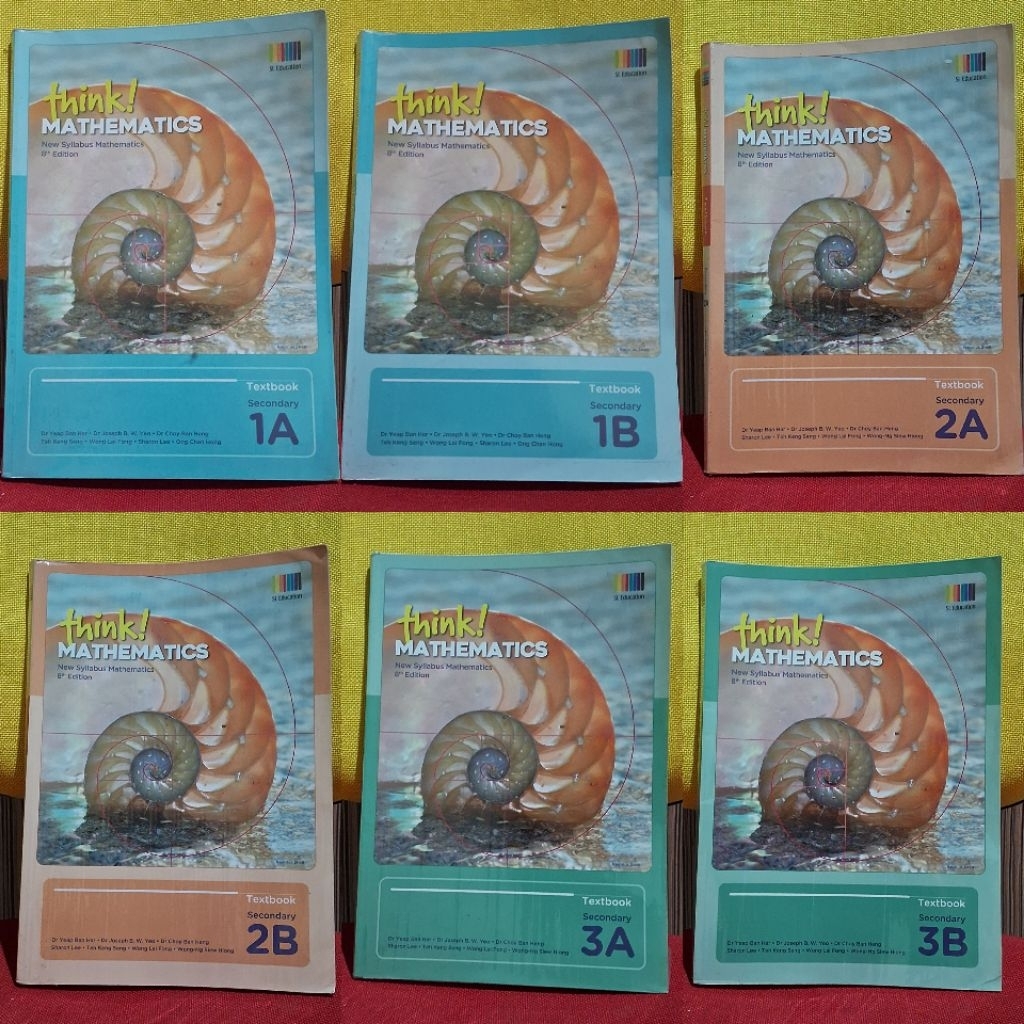 THINK MATHEMATICS TEXTBOOK 1A 1B 2A 2B 3A 3B | Shopee Malaysia