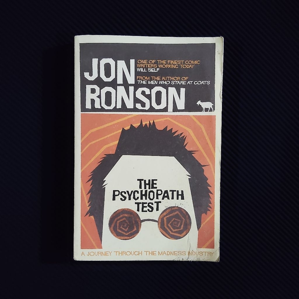 Original Book • The Psychopath Test - A Journey Through The Madness ...