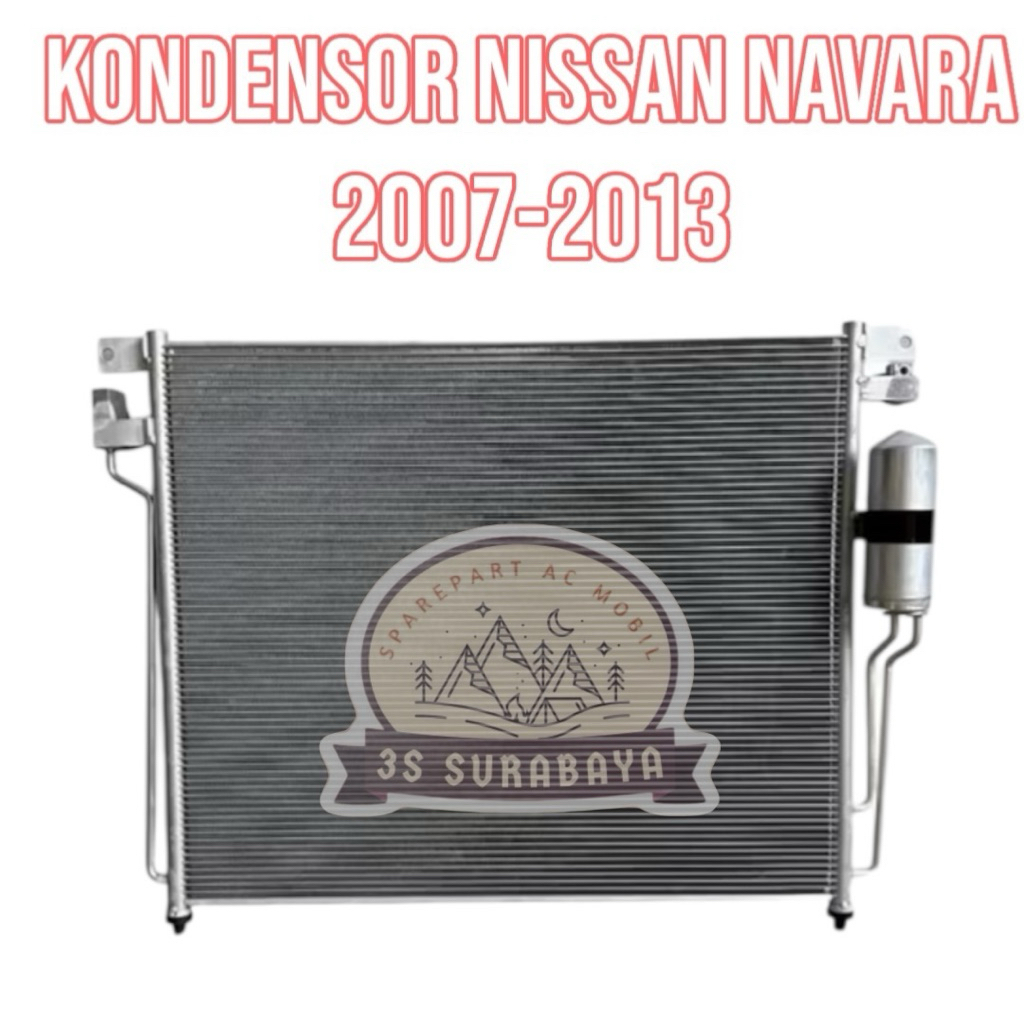 Old Navara Condenser Nissan 2007-2015 Condenser car Ac (New) | Shopee ...