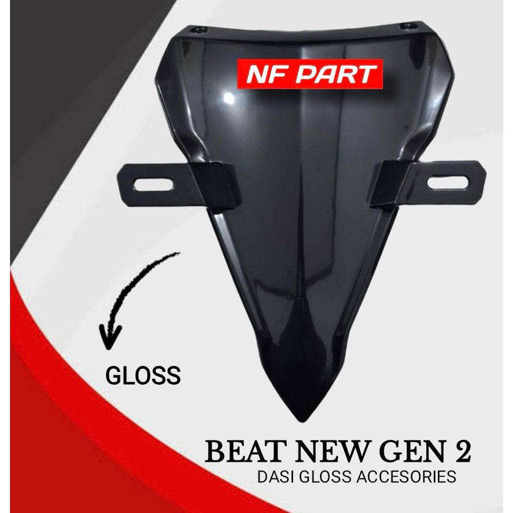 DASI BEAT DELUX GEN 2 STANDARD MODEL front top cover small panel tie ...