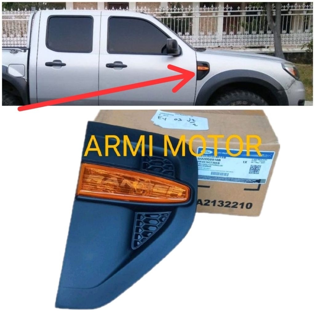 Ford Ranger Fender Cover 2.5 cc 3.0 cc Right Turn Signal Light Ford ...