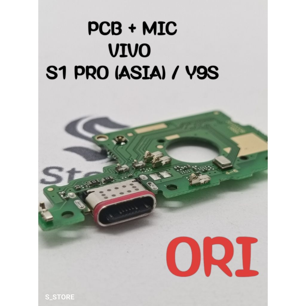 VIVO S1 PRO CHARGER CONNECTOR (ASIA) ORIGINAL + IC CONNECTOR BOARD VIVO ...