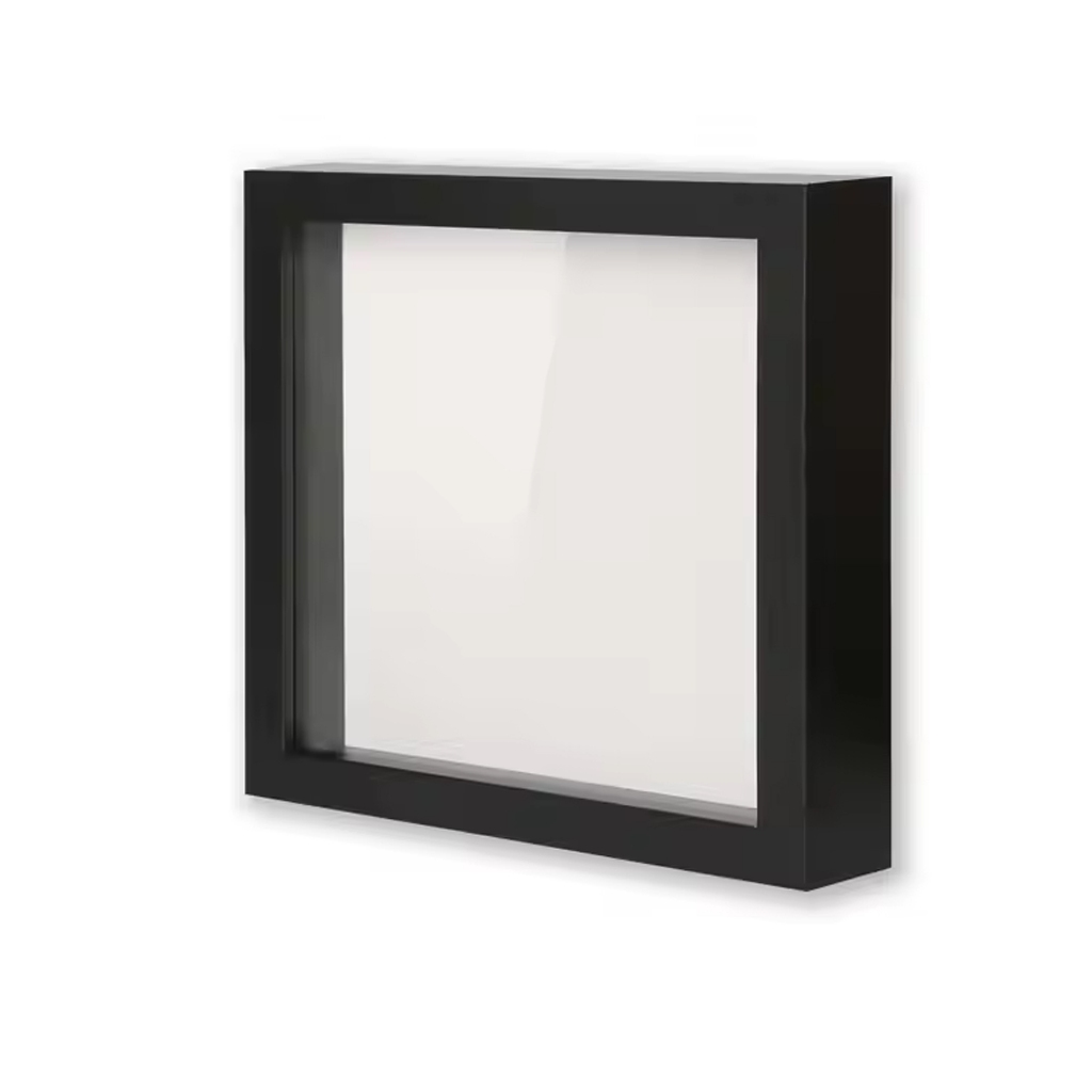 3D Wooden Block Frame Frame Cavity 4cm 30x30 CM/black | Shopee Malaysia