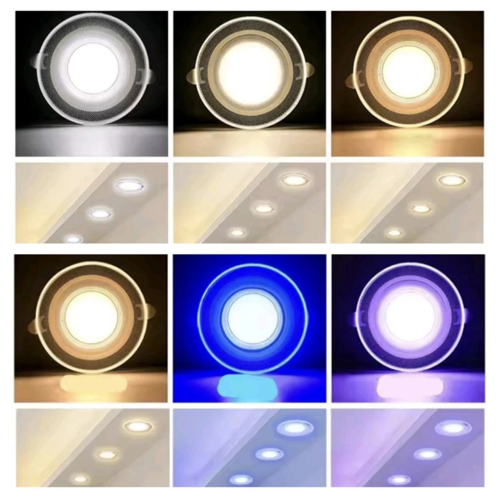 UNGU 3-COLOR ROUND Ceiling Downlight / 3-COLOR Ceiling Light YELLOW ...