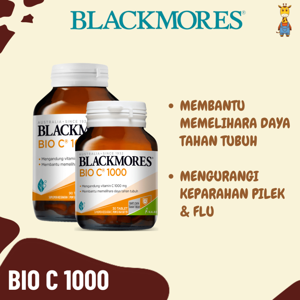 Blackmores Bio C 1000mg - Health Supplement | Shopee Malaysia