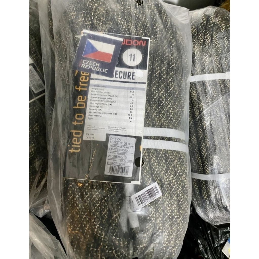 Tendon, safety static kernmantle rope, static rope, work at height ...