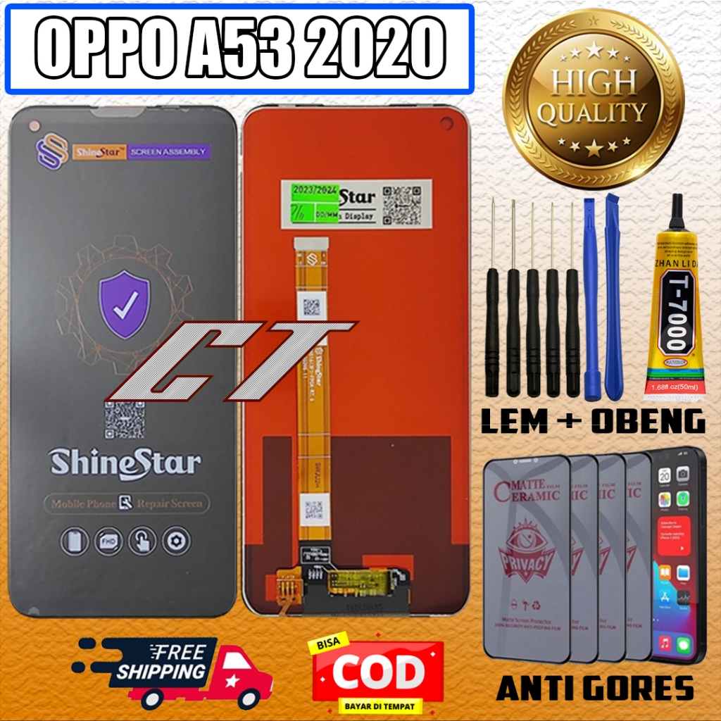 LAYAR LCD TOUCHSCREEN OPPO A53 2020 TOUCHSCREEN OPPO A SERIES OEM ...