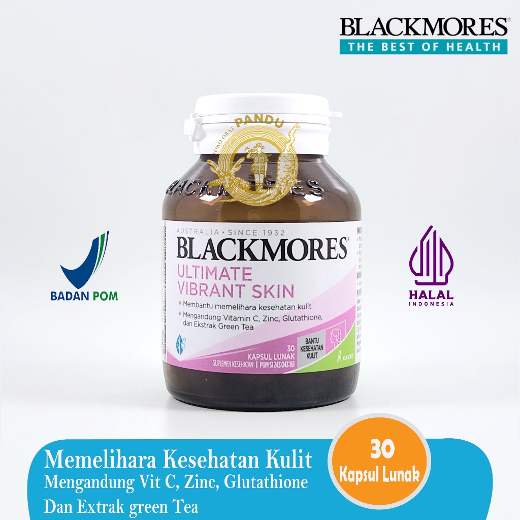 BLACKMORES ULTIMATE VIBRANT SKIN (30 SOFT CAPSULES) BLACKMORES GLOW ...