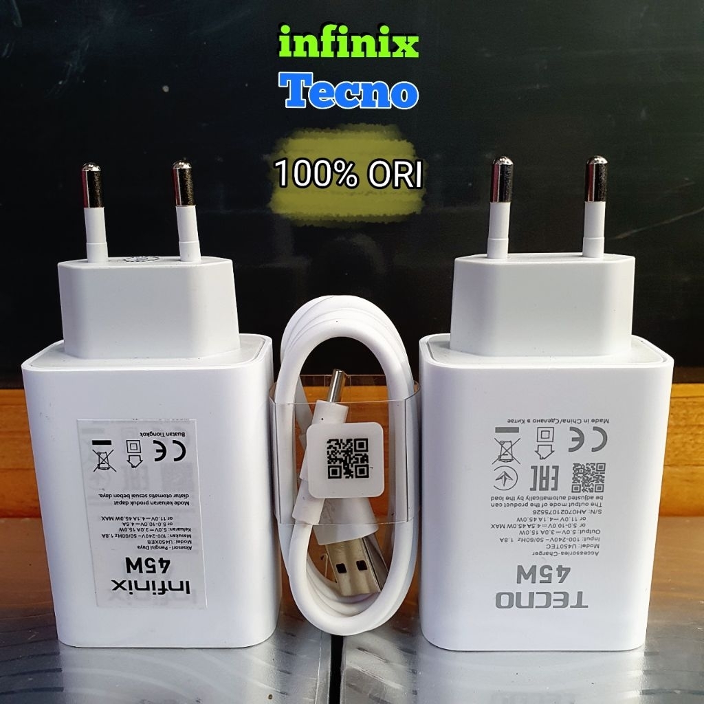 HP 100% Original Infinix and Tecno 45 watt Charger || Infinix Note 40 Charger || Charger infini ...