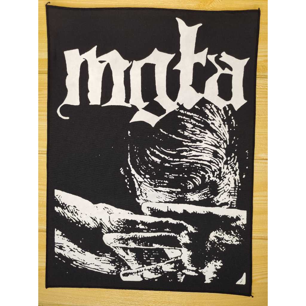 Mgta Embossed Screen Printed Backpatch (30 X 40 CM) | Shopee Malaysia