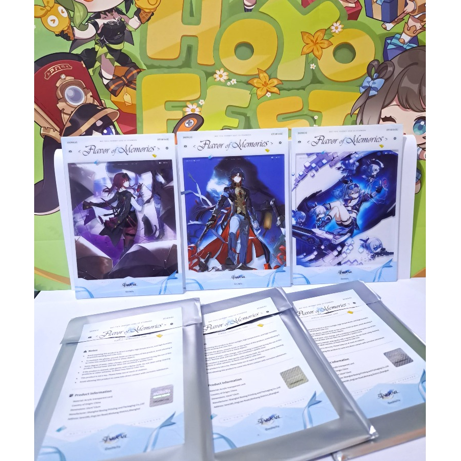 HonkaiStar Rail x Be Coffee Official Colab HSR Collaboration Acrylic ...