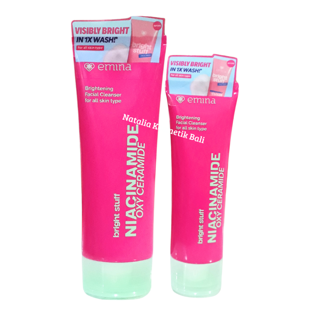 [ Natol-3 ] Emina Bright Stuff Brightening Facial Cleanser ...