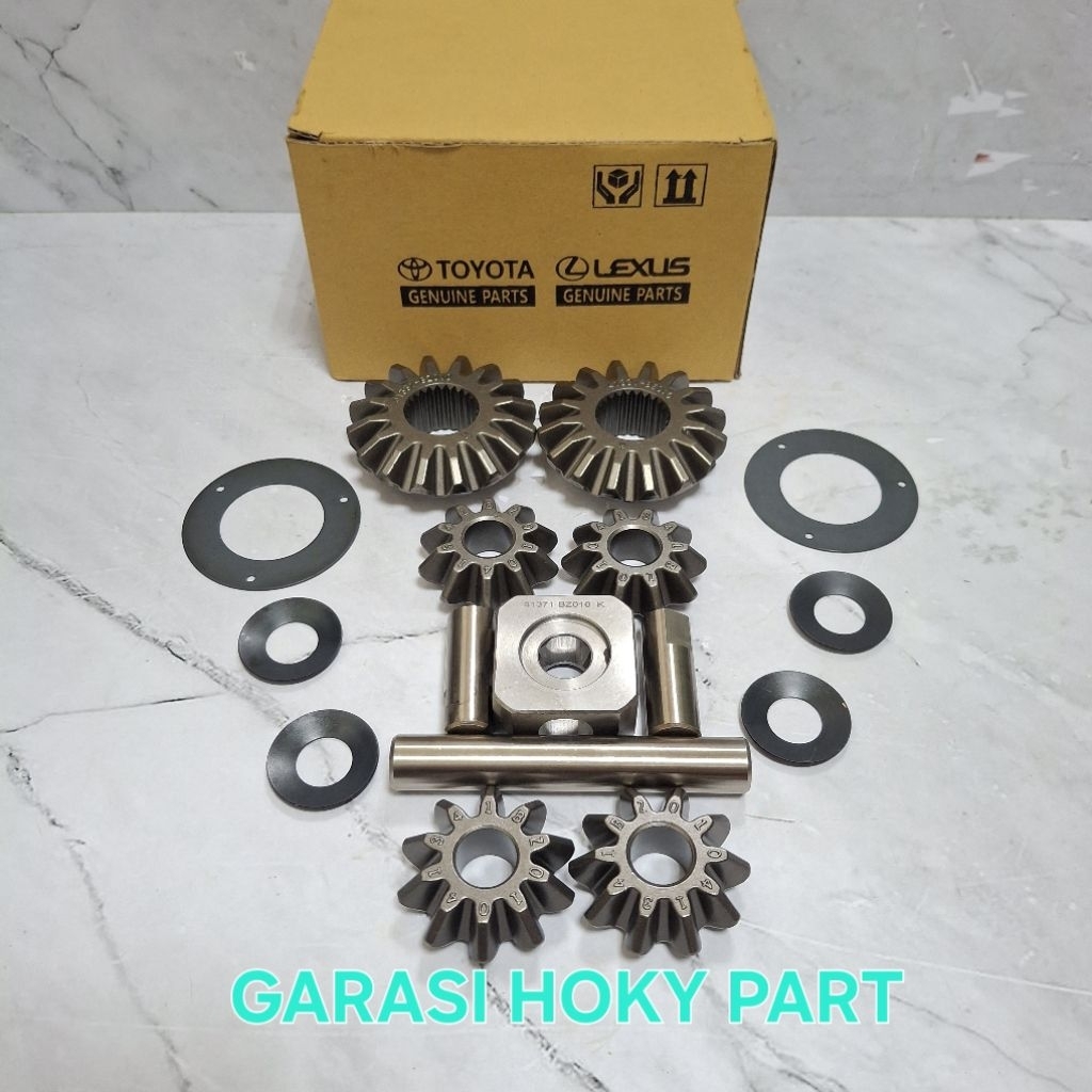TEETH BOLU SET FOUR PINION SATELLITE AXLE TOYOTA AVANZA XENIA GRANDMAX ...