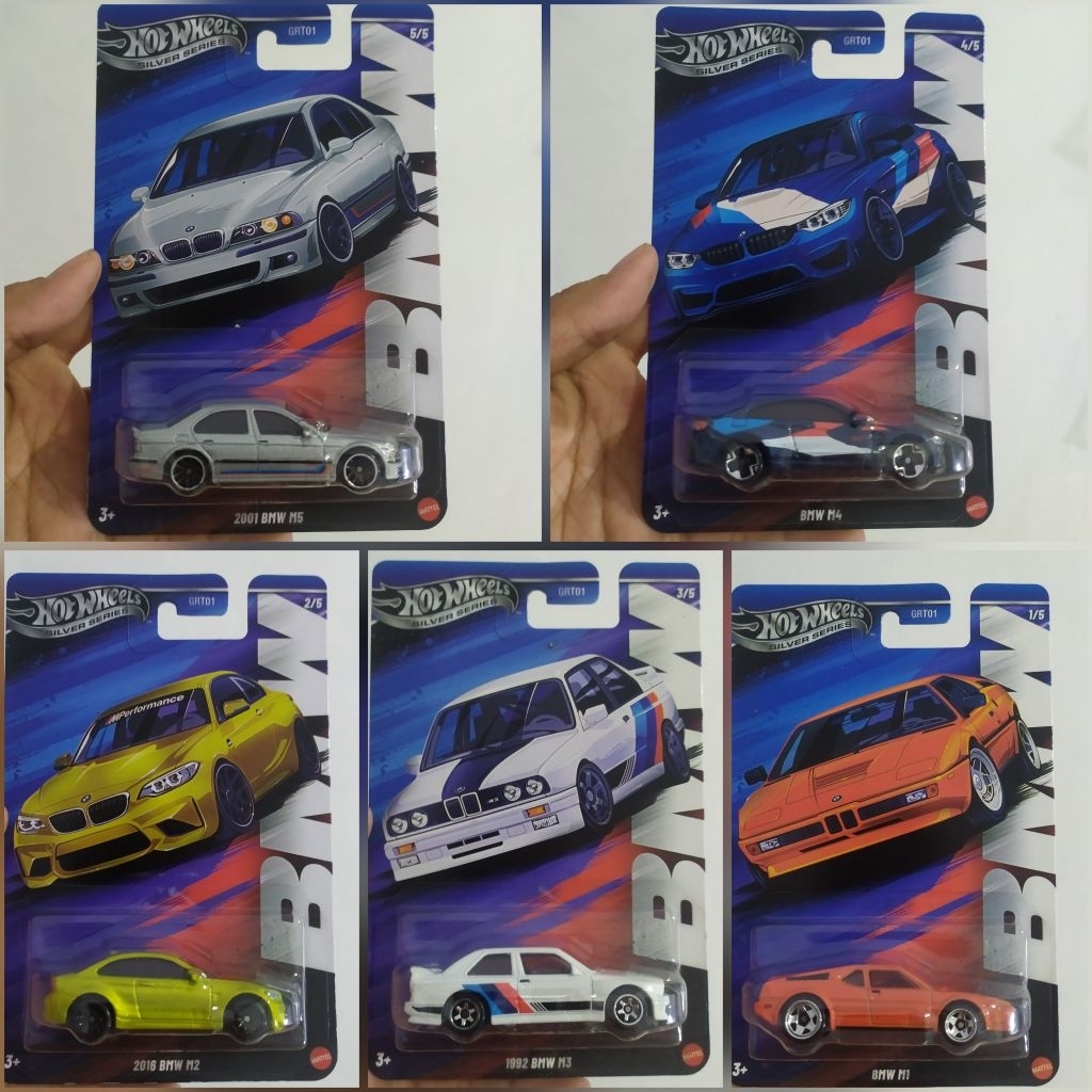 Hot Wheels BMW Series 2025 | BMW M1 | 2016 BMW M2 | 1992 BMW M3 | BMW ...
