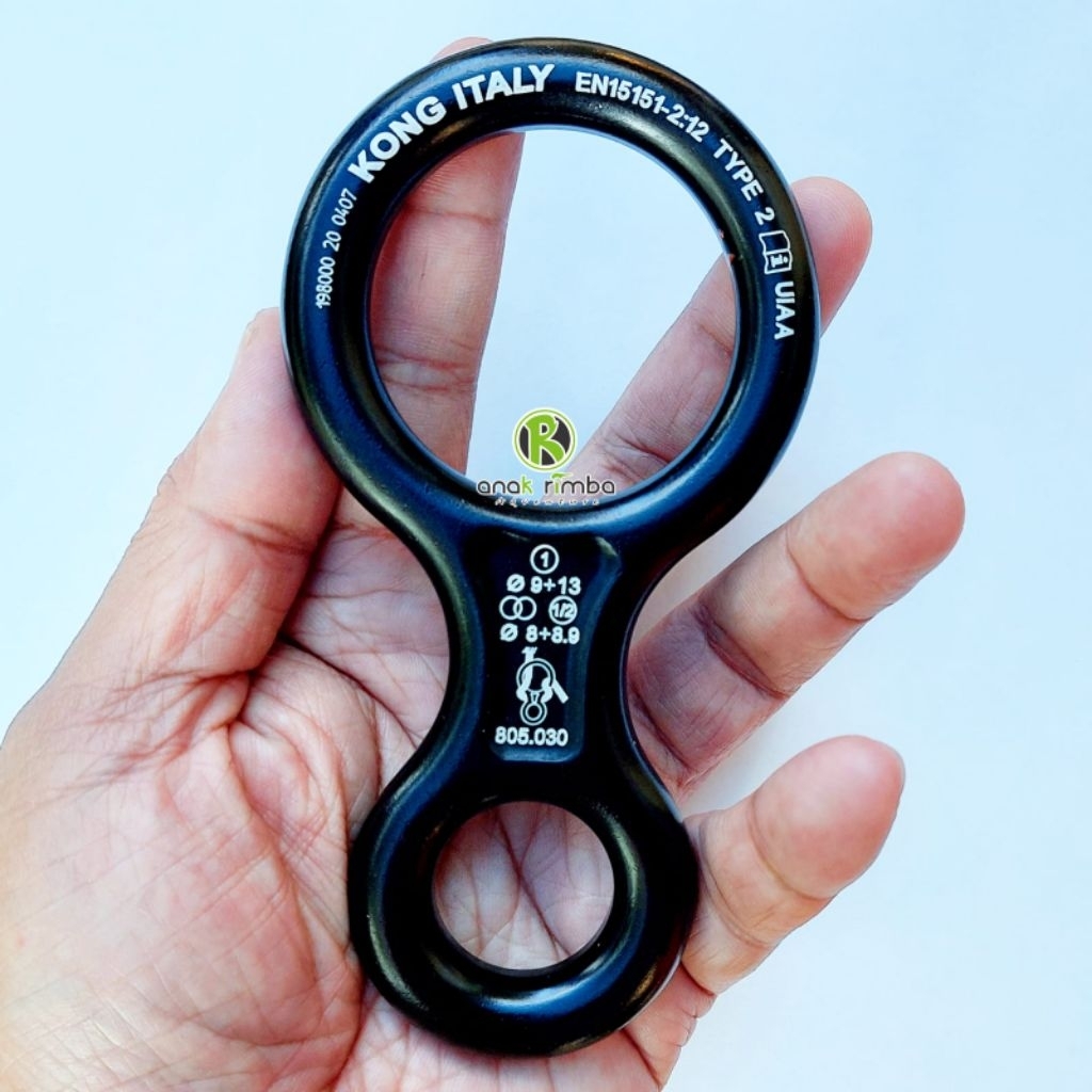 FIGURE OF EIGHT KONG DESCENDER EQUIPMENT BELLAY AND RAPLE NUMBER 8 ...