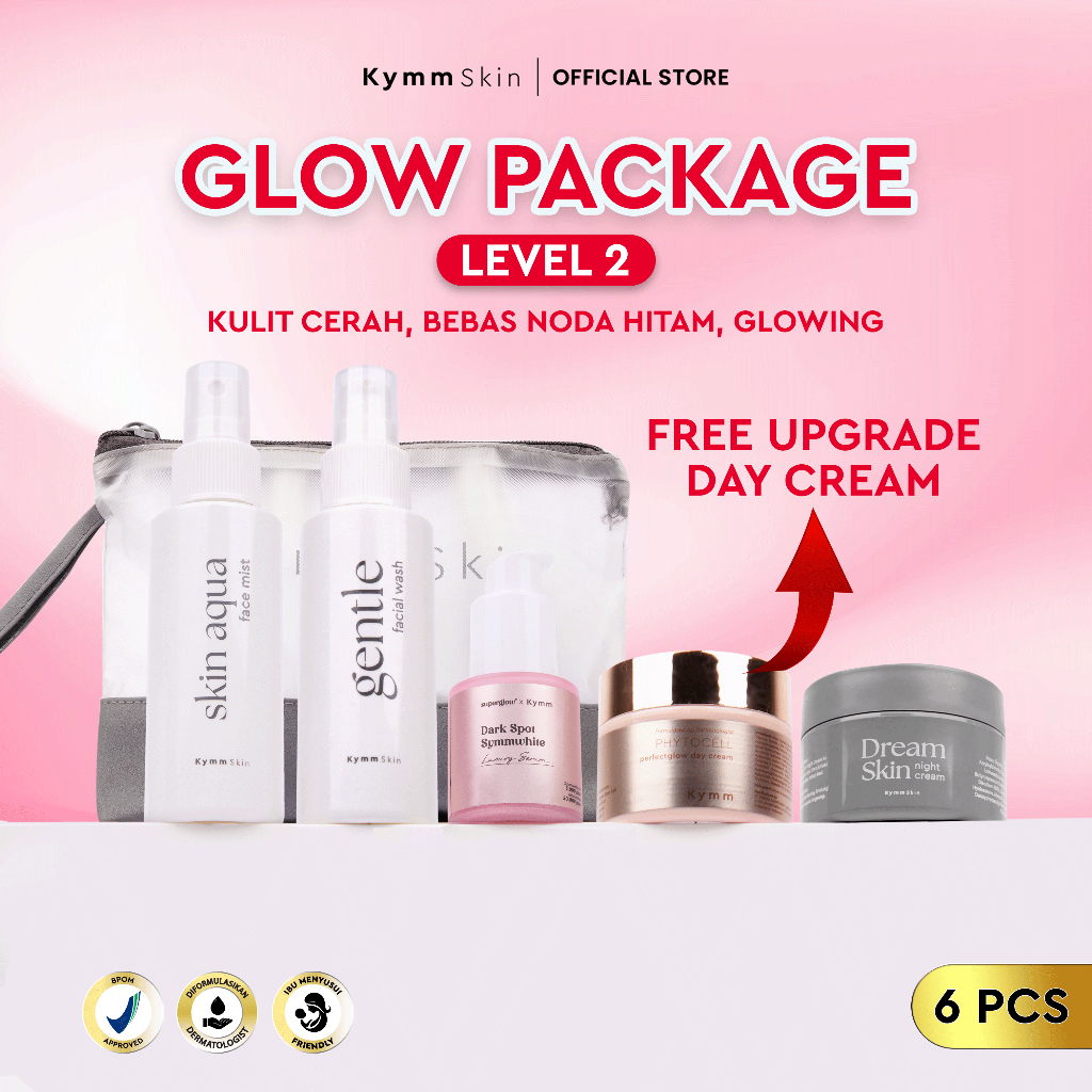 [Upgrade Phyto Day Cream + Free Pouch] KYMM SKIN Glow Package LEVEL 2 ...