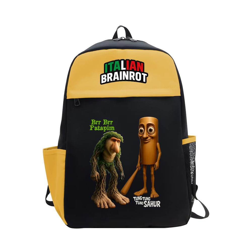 ATROXT - CHILDREN'S SCHOOL BAG ITALIAN BRAINROT BACKPACK ANOMALI TUNG ...