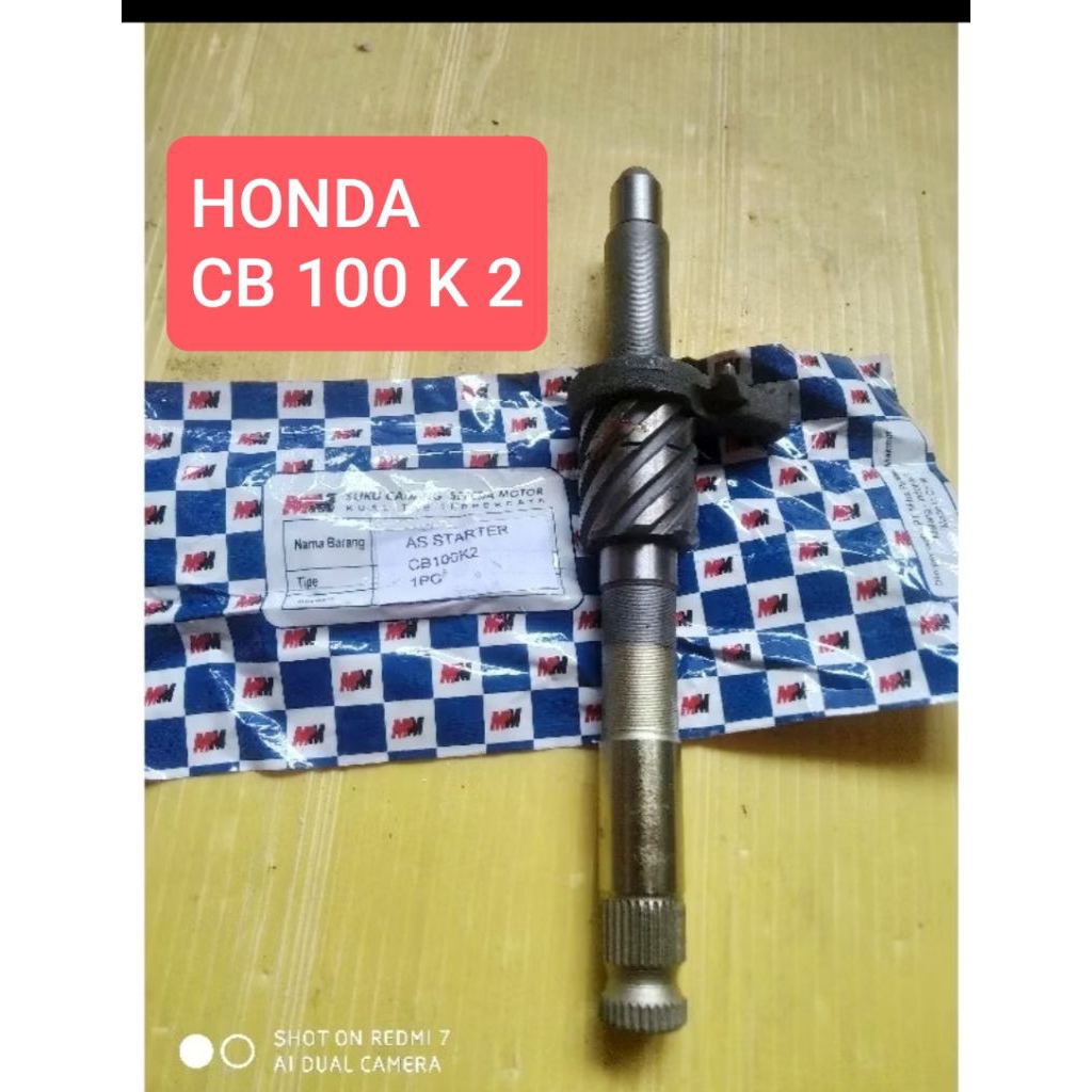 Honda CB 100 CB100 k2 glatik kick starter axle | Shopee Malaysia