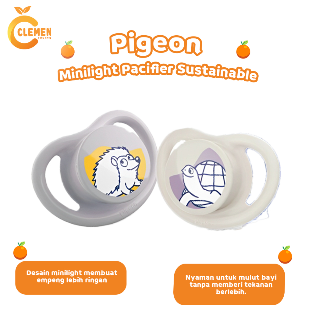 Pigeon Minilight Pacifier Sustainable I Baby Pacifier | Shopee Malaysia