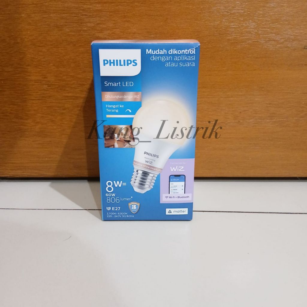 Philips Smart WiFi LED BULB WIZ 8W PHILIPS WIFI WIZ LED BULB 8 Watt ...