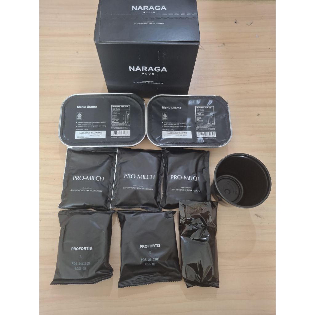 Original Naraga Plus TNI Ration Rations | Shopee Malaysia