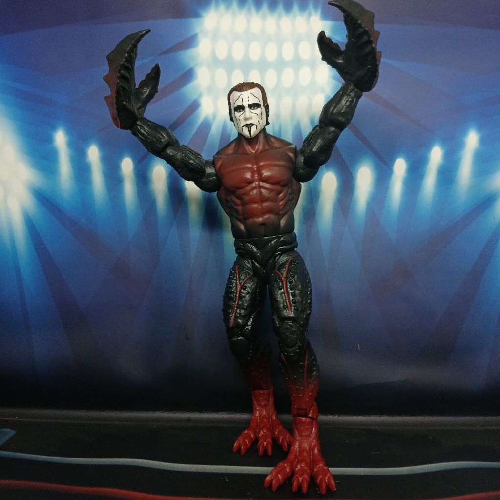 WWE MATTEL MONSTERS SERIES STING | Shopee Malaysia
