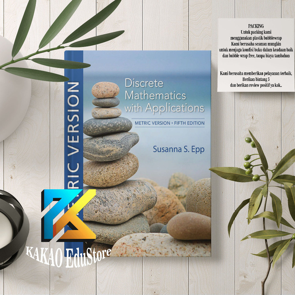 Discrete Mathematics with Applications Metric Version, Fifth Edition (Susanna S. Epp) | Shopee ...