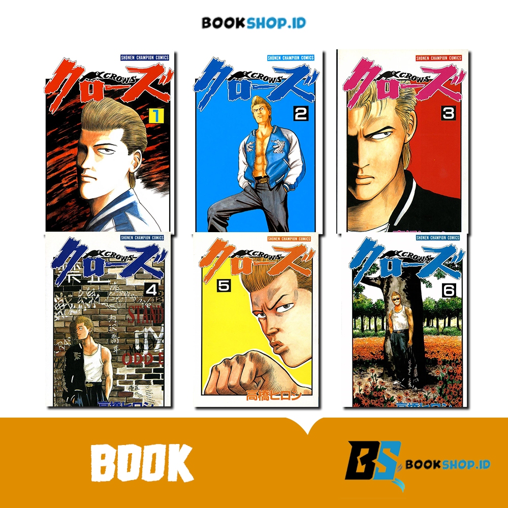 Crows Series Manga Comics | English (English) | Shopee Malaysia