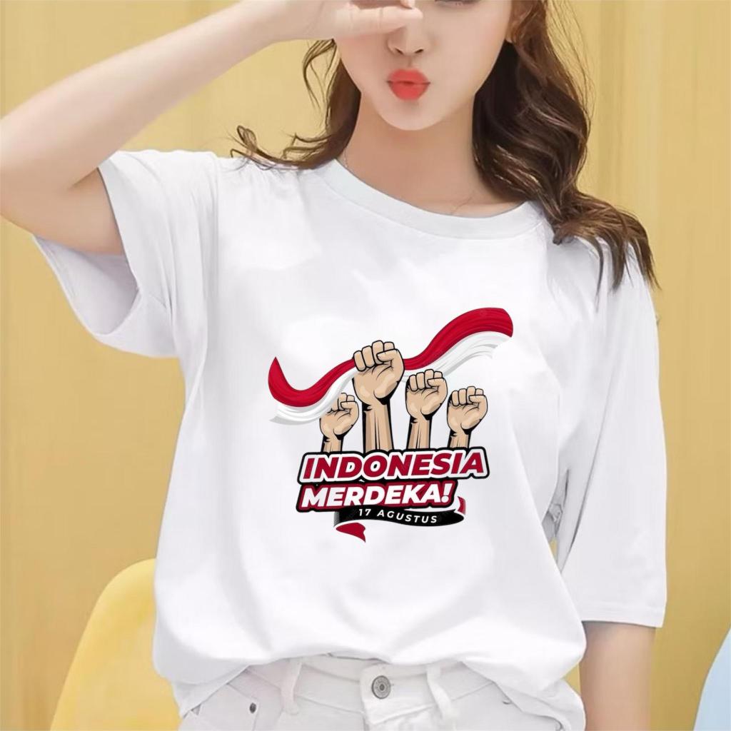 Indonesian Independence Day T-shirt Hut Ri IDN Merdeka Red and White ...
