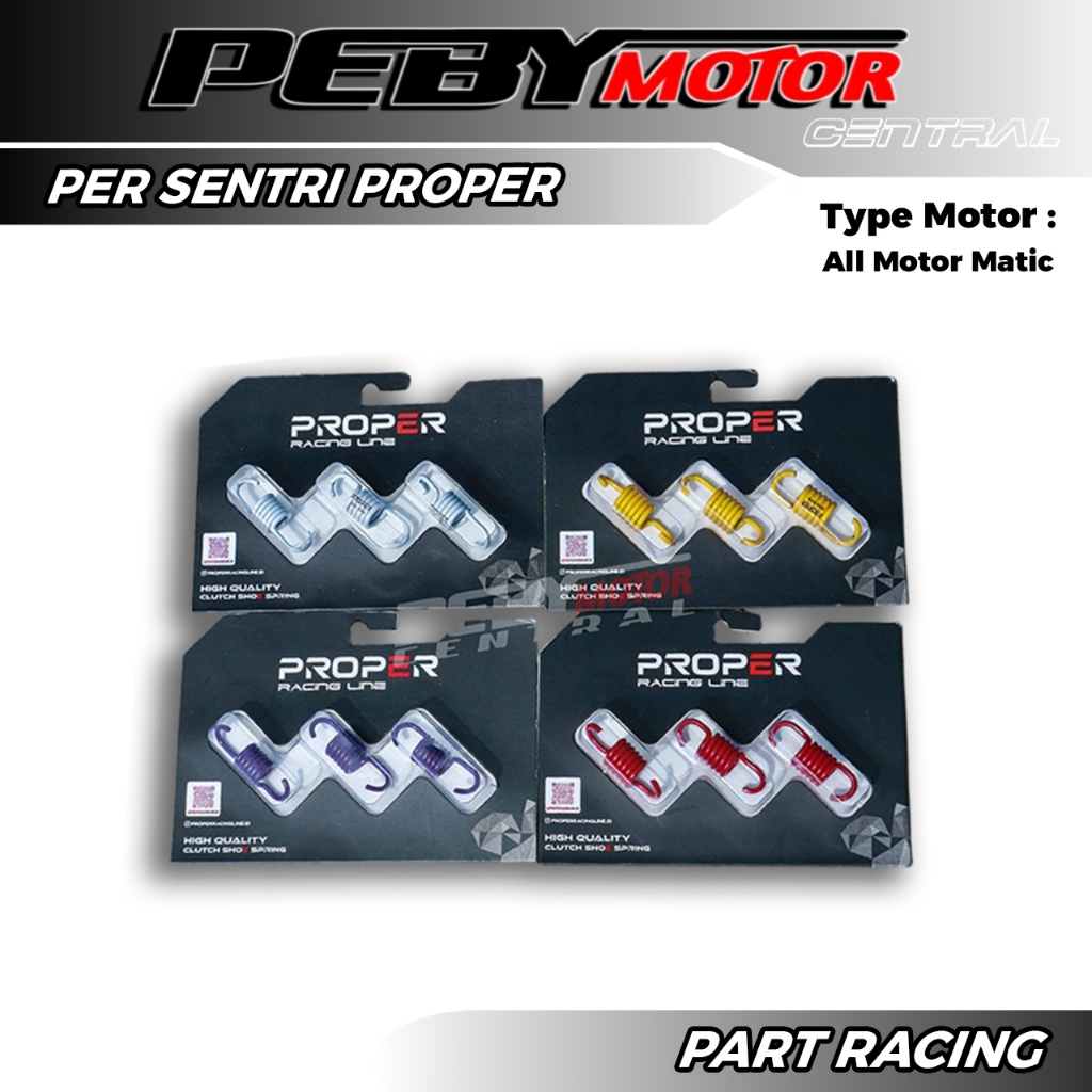 PROPER Racing Line Sentri Spring Beat Vario Nmax PCX Scoopy Aerox Lexi ...