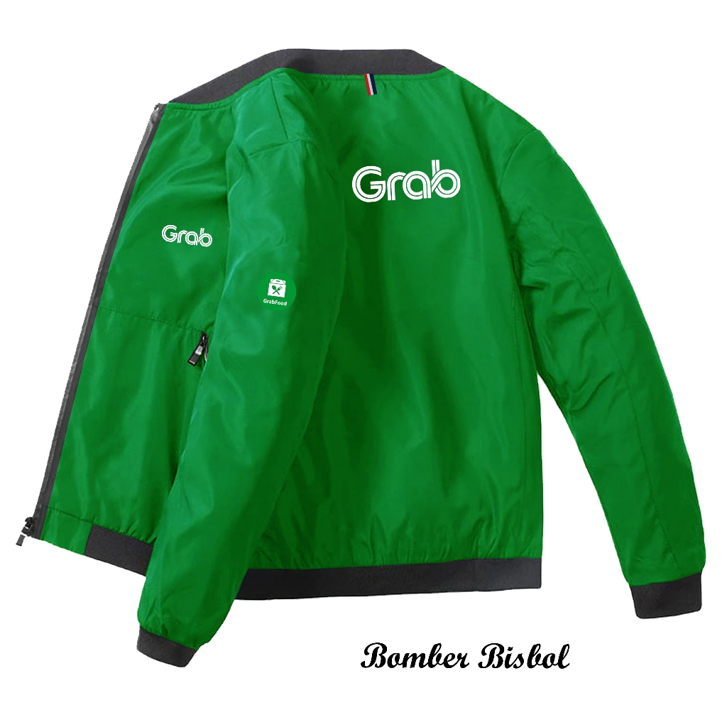 Cheapest!!! Latest Men's Baseball Bomber Jacket 2025 Grab Driver Flag ...