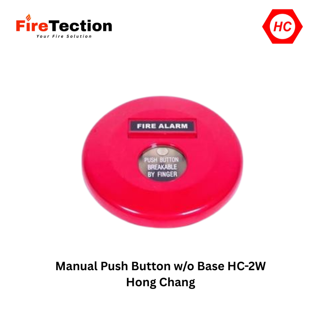 Manual Push Button Call Point/ Without Base HC-2W HONG CHANG | Shopee ...