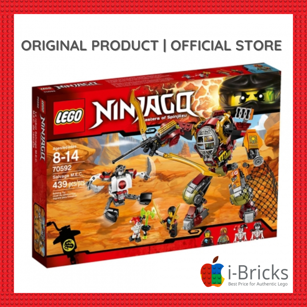 Lego 70592 ninjago salvage mec | Shopee Malaysia