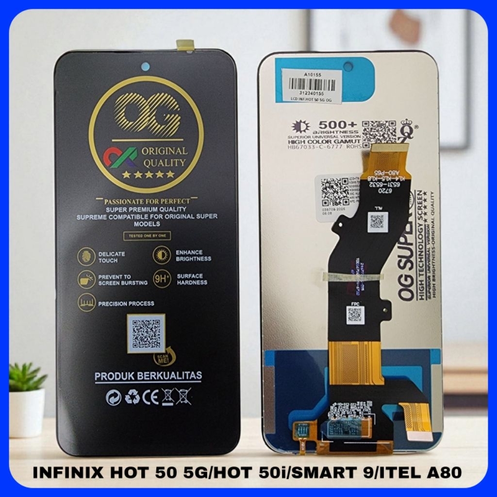 Lcd ts infinix Hot 50 5G X6720 / Hot 50i / Smart 9 / Itel A80 | Shopee ...