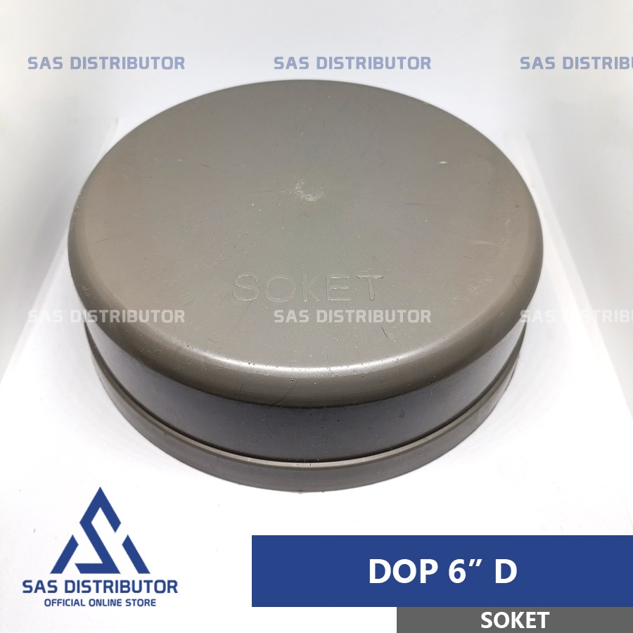 Cap 6" inch D SOCKET | Cap 6" inch | 6" PVC Pipe Cap | Dop Polos 6 in ...
