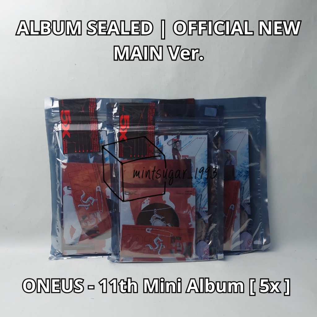 [ READY NEW OFFICIAL SEALED ] ONEUS - 11th Mini Album [ 5x ] ( MAIN Ver ...