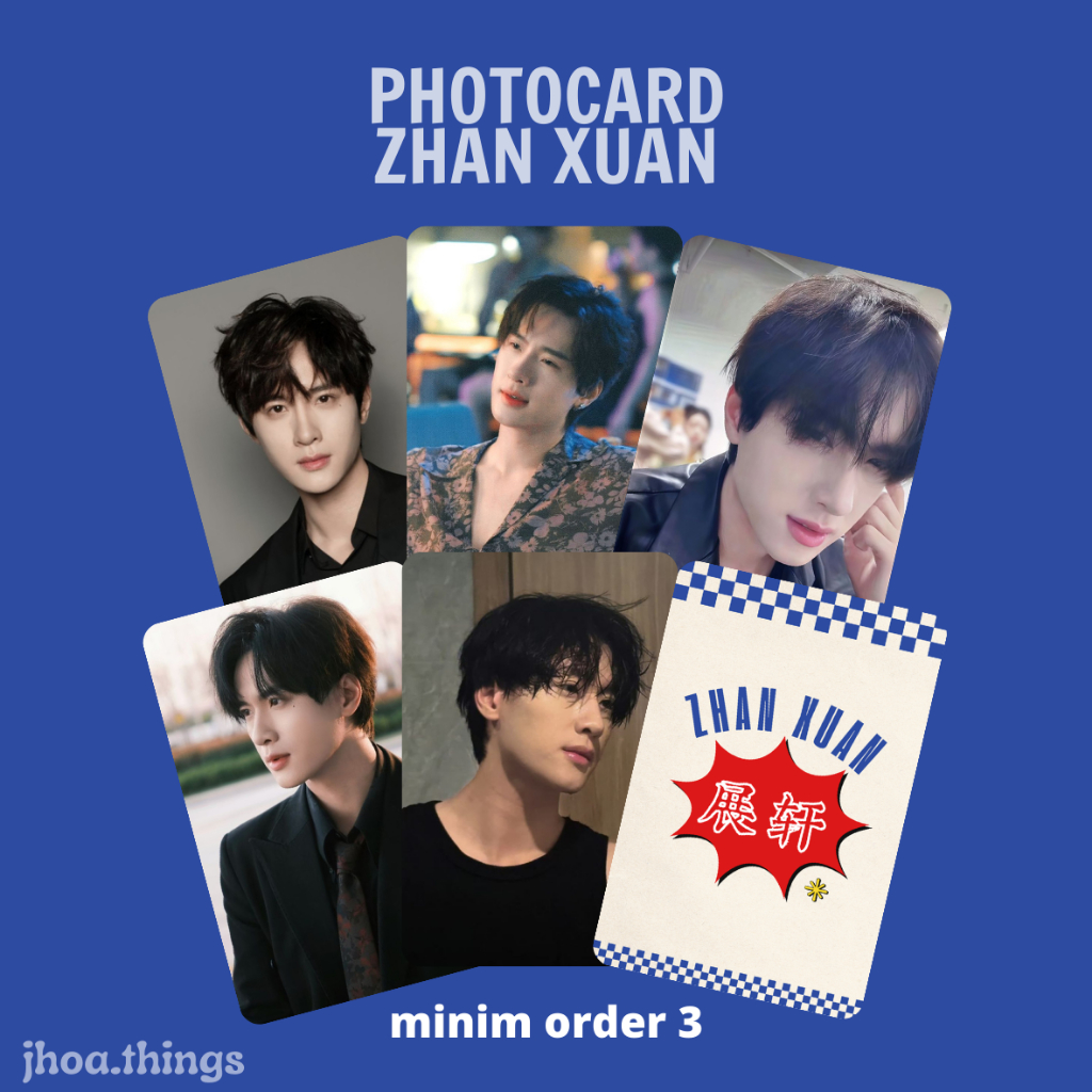 [UNOFFICIAL] PHOTOCARD ZHAN XUAN ACTOR CHINA GUO CHINYU REVENGED LOVE ...