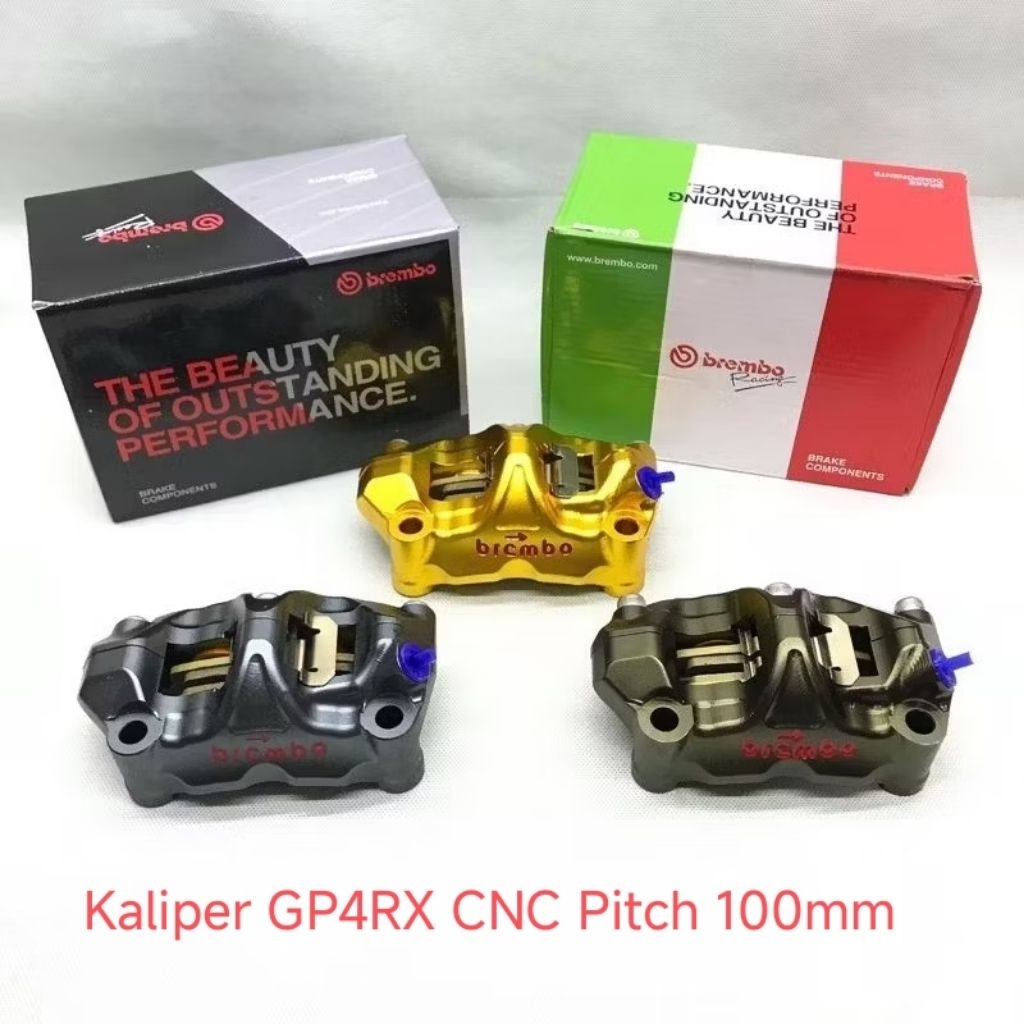 4 Piston GP4RX CNC Radial Right Pitch Disc Caliper 100mm | Shopee Malaysia