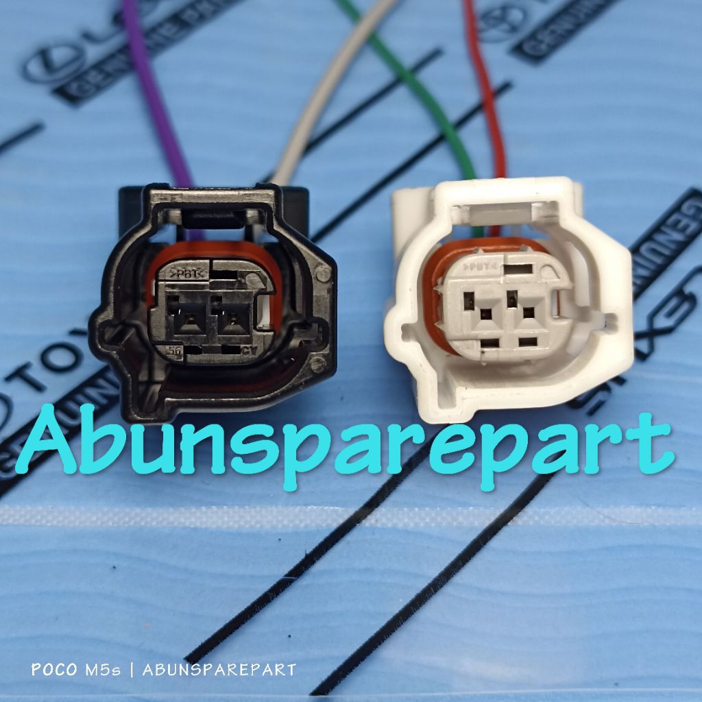 Original Toyota Rav4 Avanza Camry Lexus ABS Speed Sensor Socket ...